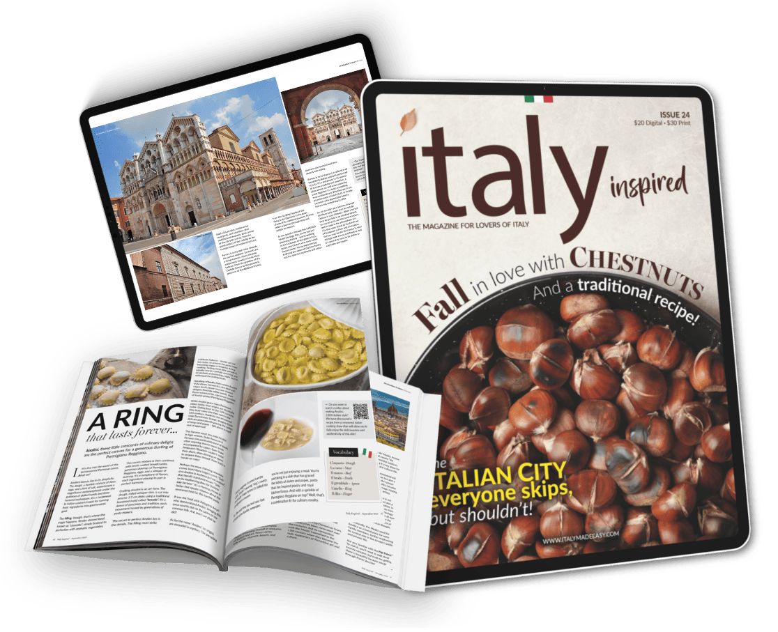 "Italy Inspired" Magazine